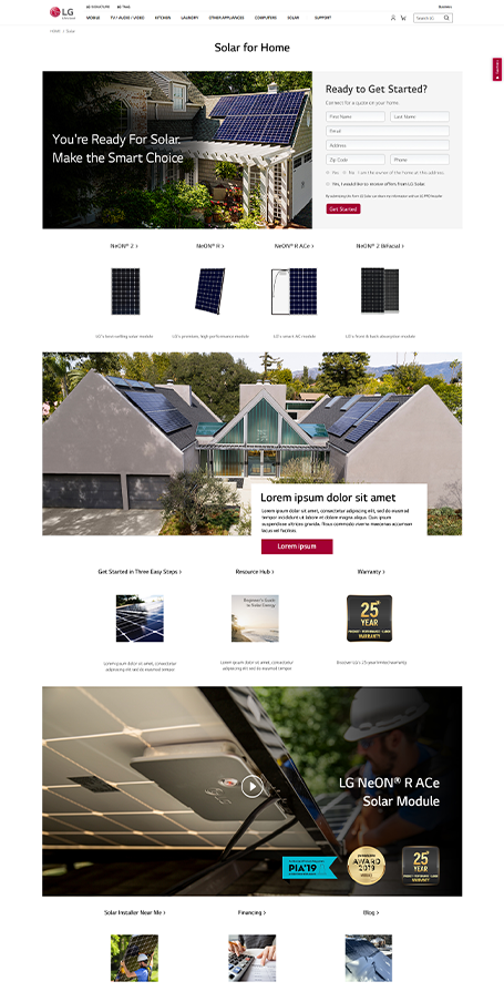 LG Solar Case Study - Venuiti Solutions Inc.